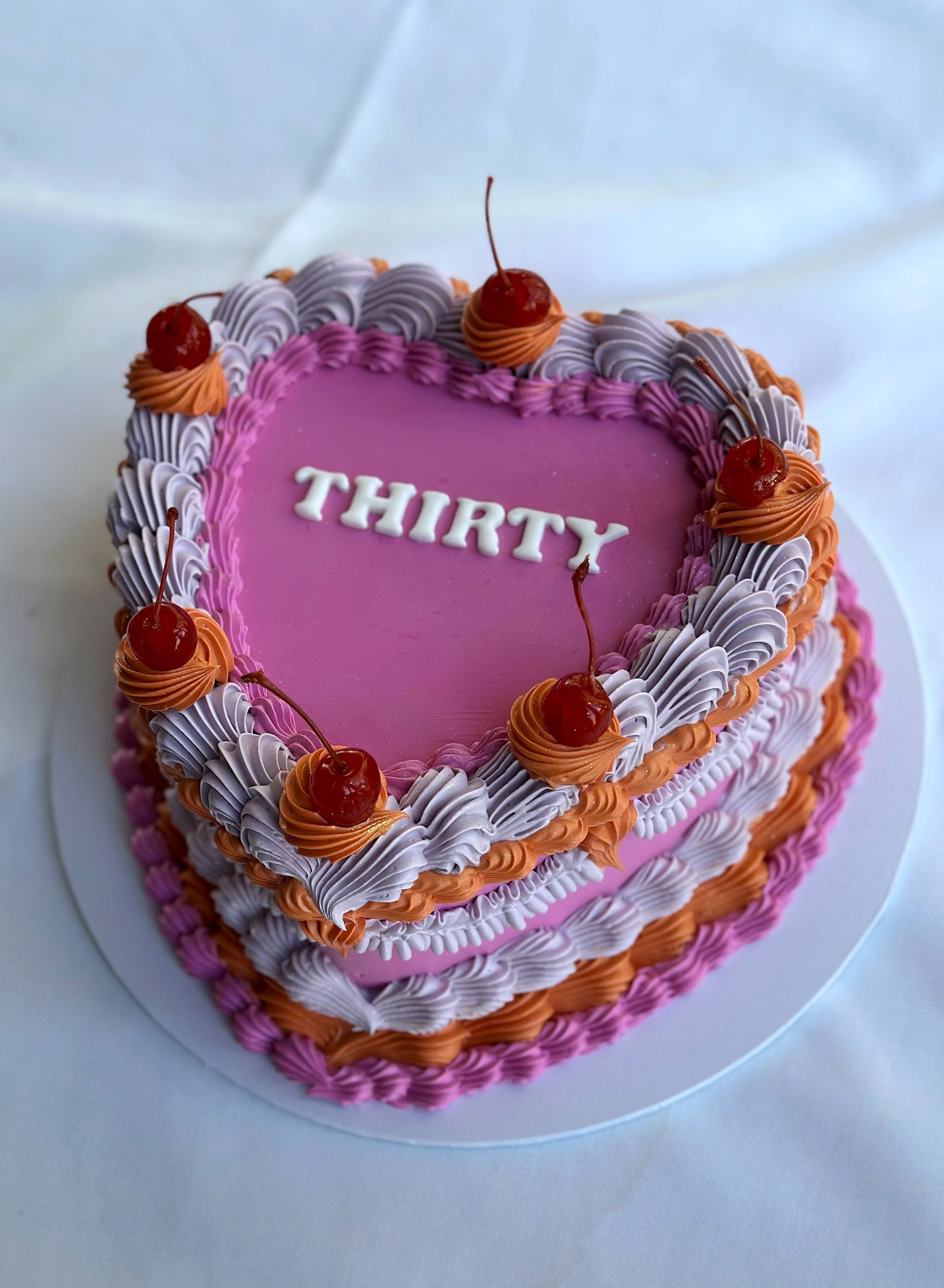 Vintage Heart – Bakes by Steph