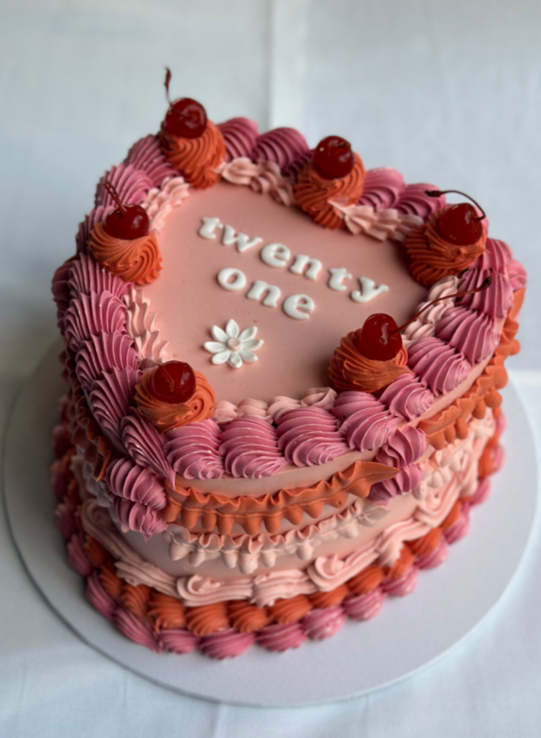 Vintage Heart – Bakes by Steph